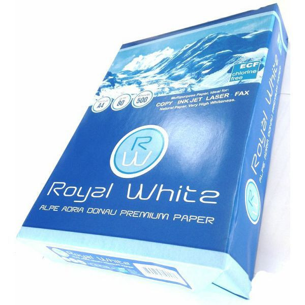 Papir Fotokopir Royal White A4/80g m2/ 500Lista za laser,inkjet i ...